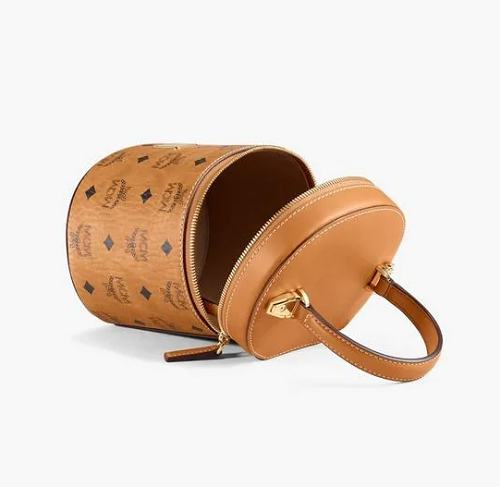 MCM CYLINDER CROSSBODY BAG